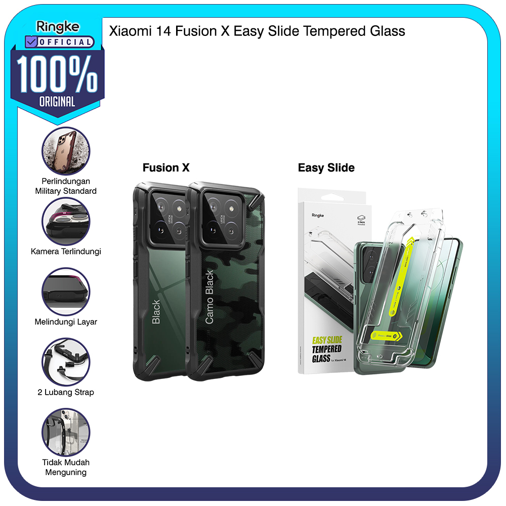 Jual Ringke Xiaomi 14 Fusion X Casing Softcase Tipis Military Slim ...