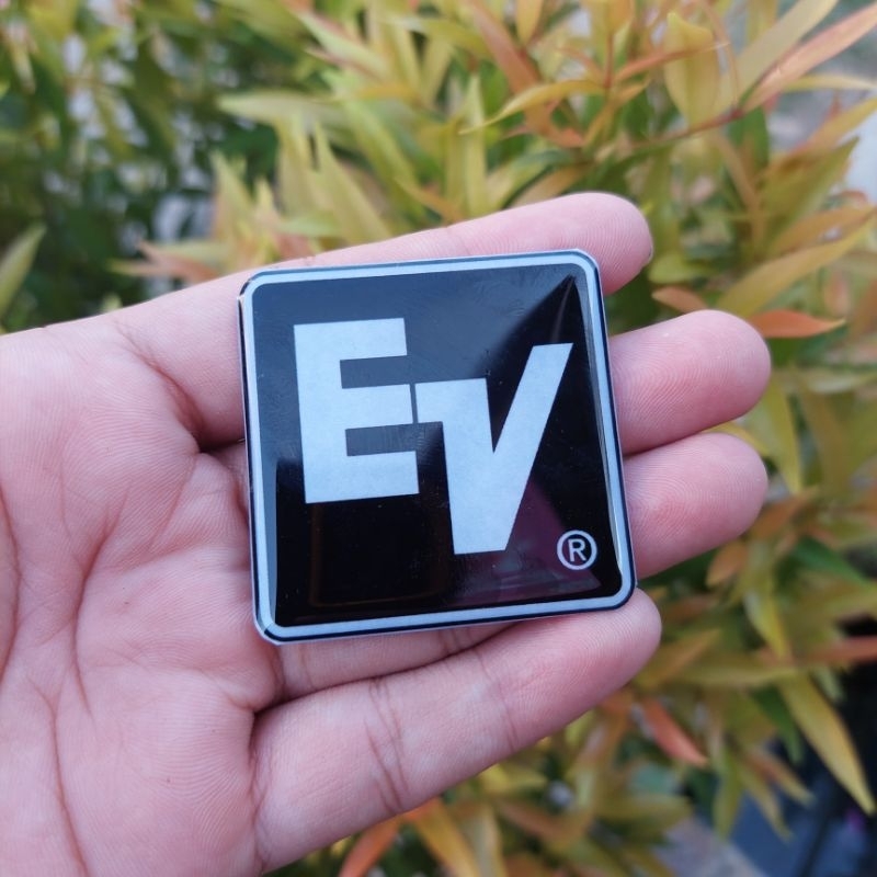 Jual label EV | emblem EV | logo EV | stiker EV | Electro Voice ...