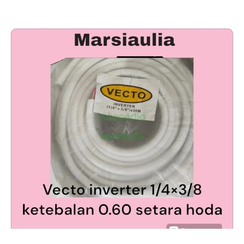 Jual pipa ac Vecto inverter 1/4×3/8 atau daiyo daihyo 060 ketebalan 0. ...