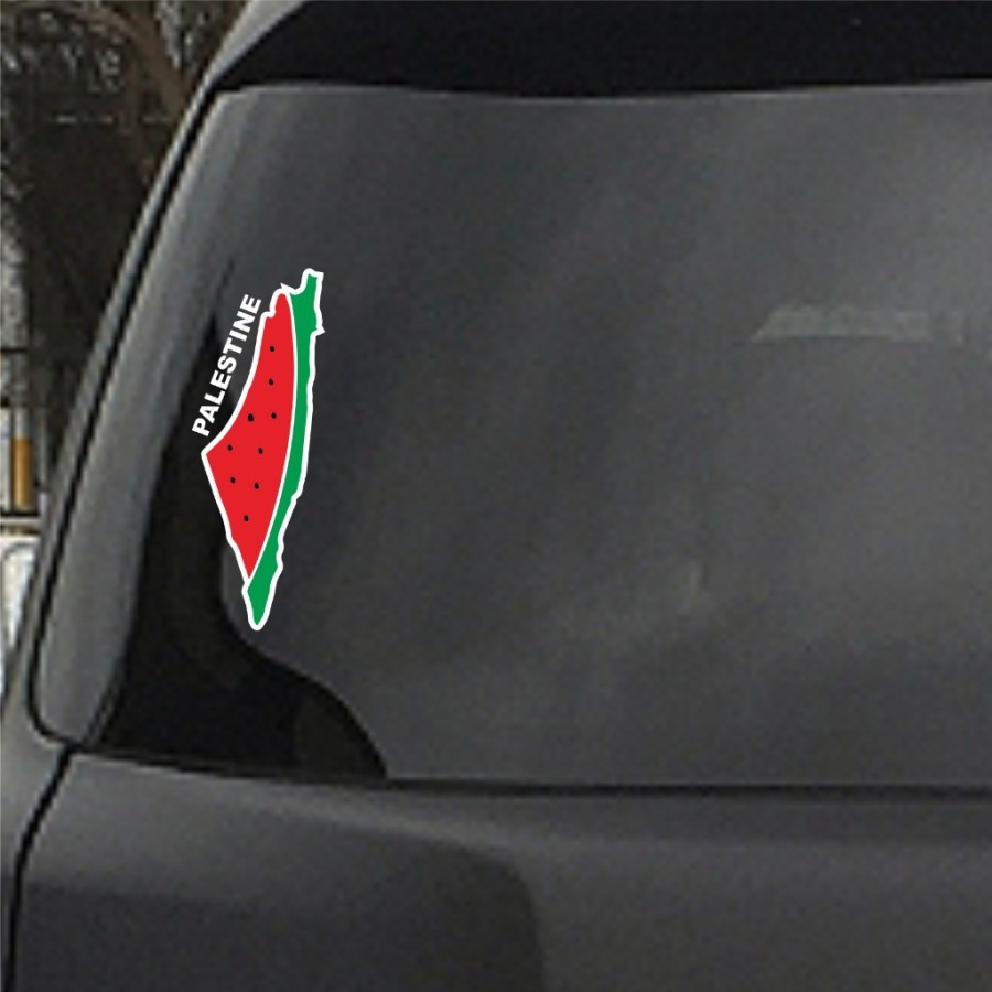 Jual Bee. Cutting Sticker Palestina Simbol Semangka Stiker Free ...