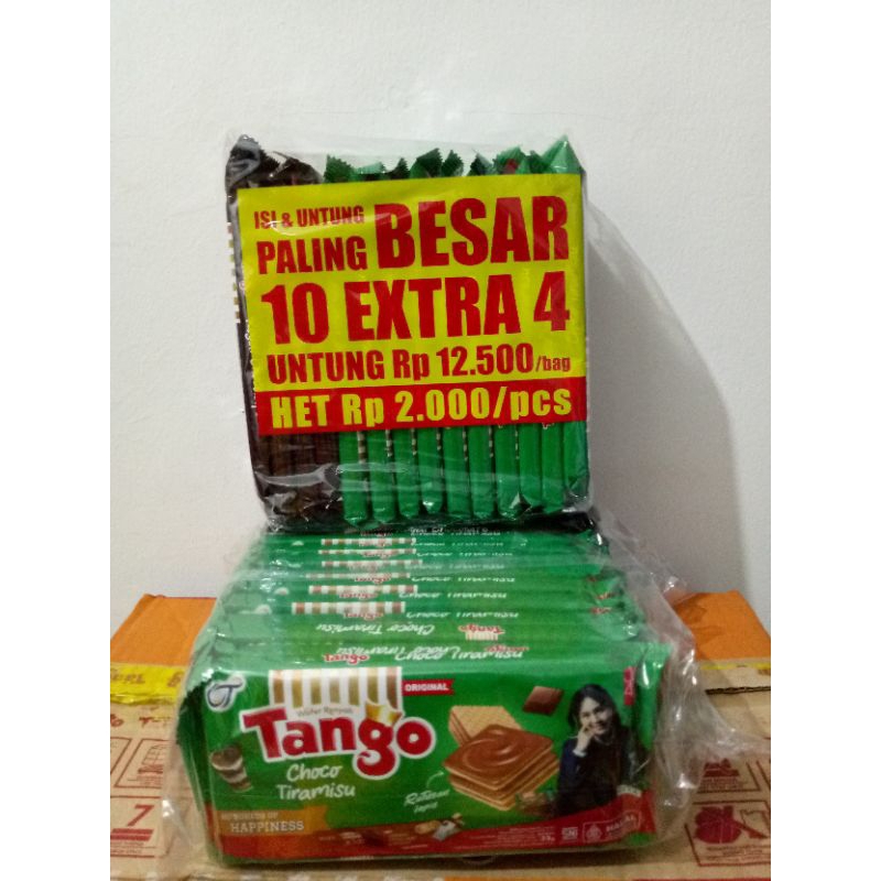 Jual Wafer Tanggo 35 gr x JKT48 1 pack isi 10+4 Pcs All Variant ...