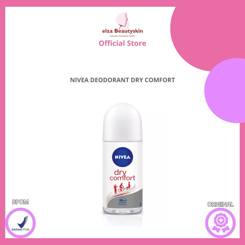 Jual NIVEA Deodorant Dry Comfort Roll-On 50 ml | Shopee Indonesia
