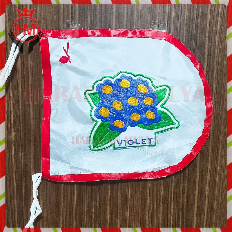 Jual Tanda Regu Violet Regu Atribut Pramuka - Bendera Regu Pramuka ...