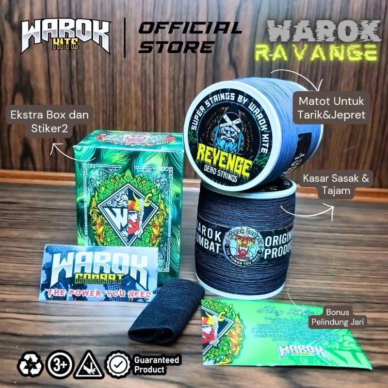 Jual Gelasan Matot WAROK REVENGE Spesial Tournament 1600 yard (tarik ...