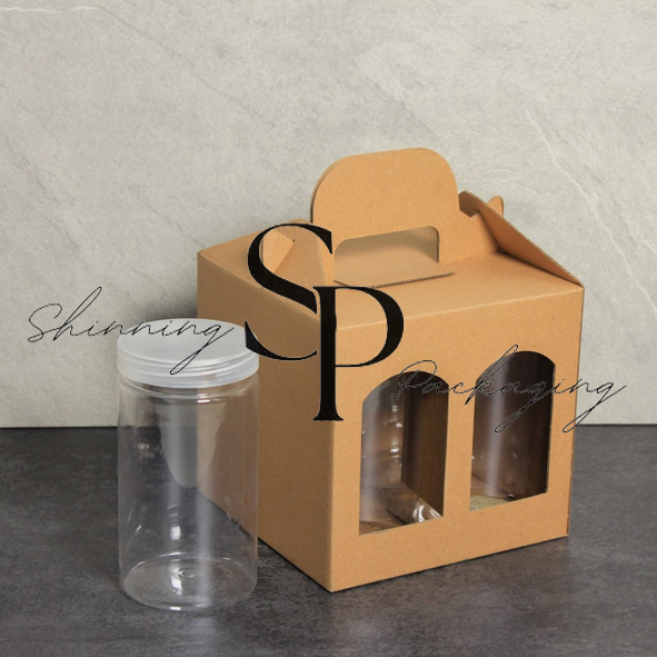 Jual ( 10pcs ) Kardus Die Cut Dus Jinjing Packaging isi 4 Toples Tabung ...