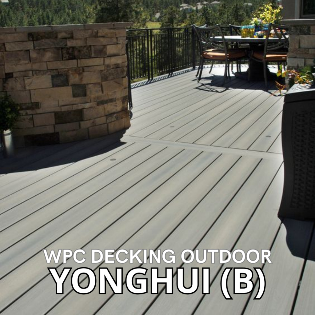 Jual WPC DECKING LANTAI KHUSUS OUTDOOR YONGHUI KODE B PANJANG 2,9M UV ...