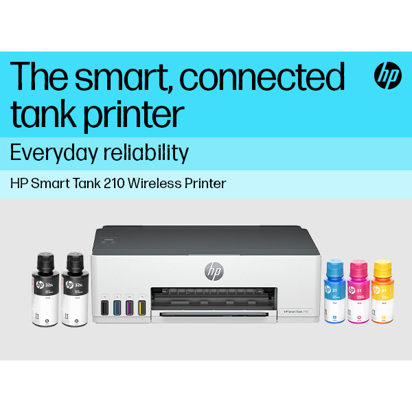 Jual Printer HP Smart Tank 210 Print dan Wireless | Shopee Indonesia