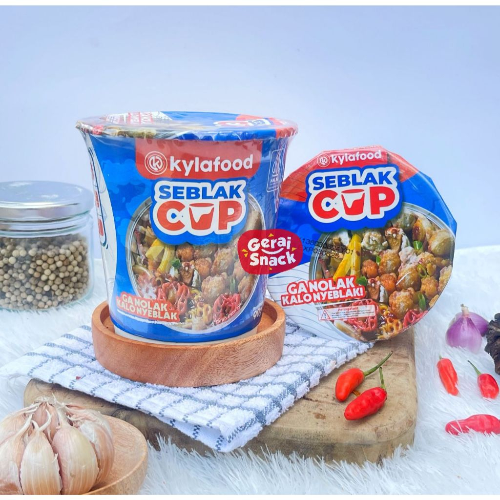 Jual Seblak Cup Kylafood Praktis Tinggal Seduh Air Panas Khas Bandung ...