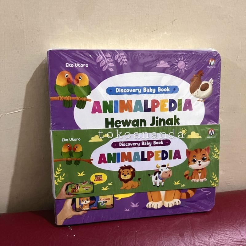 Jual BUKU ANAK | ANIMALPEDIA (BERISI 3 BOARD BOOK) | Shopee Indonesia