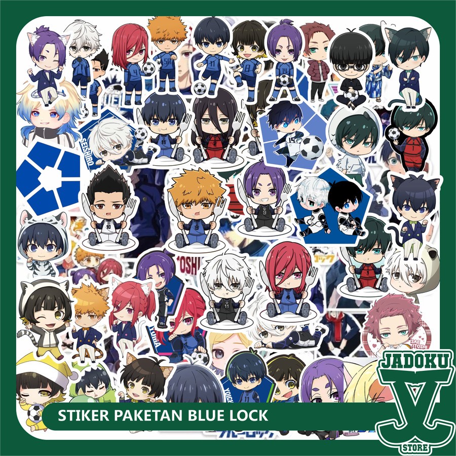 Jual Sticker Stiker Anime Blue Lock Paketan | Shopee Indonesia