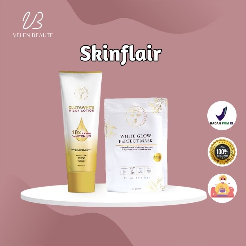 Jual Skinflair White Glow Perfect Mask BPOM | Shopee Indonesia