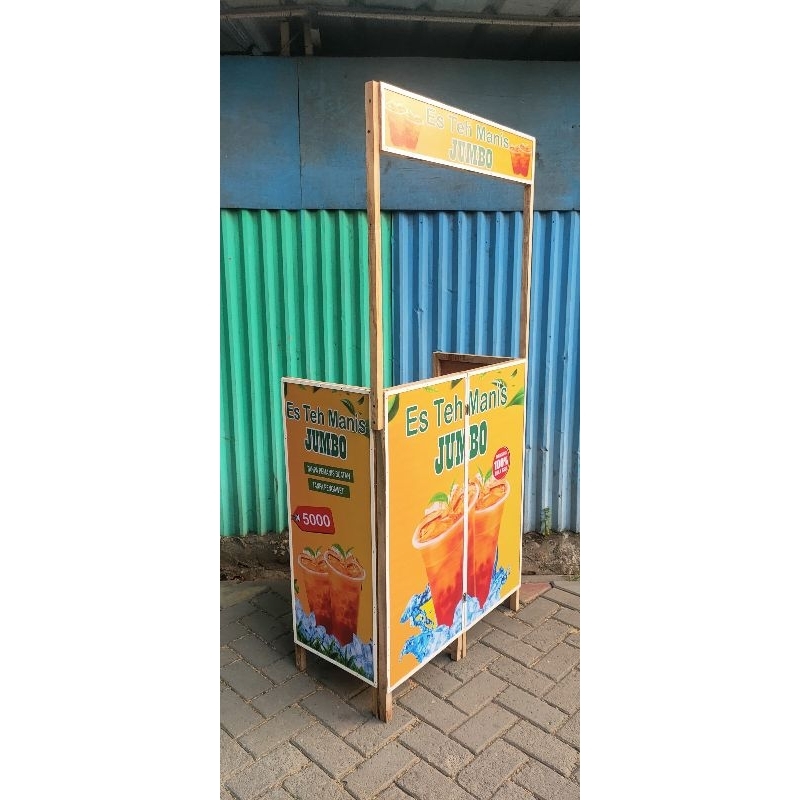 Jual Meja Lipat Murah Super Nampol / Gerobak Lipat Mini/ Gerobak Lipat ...