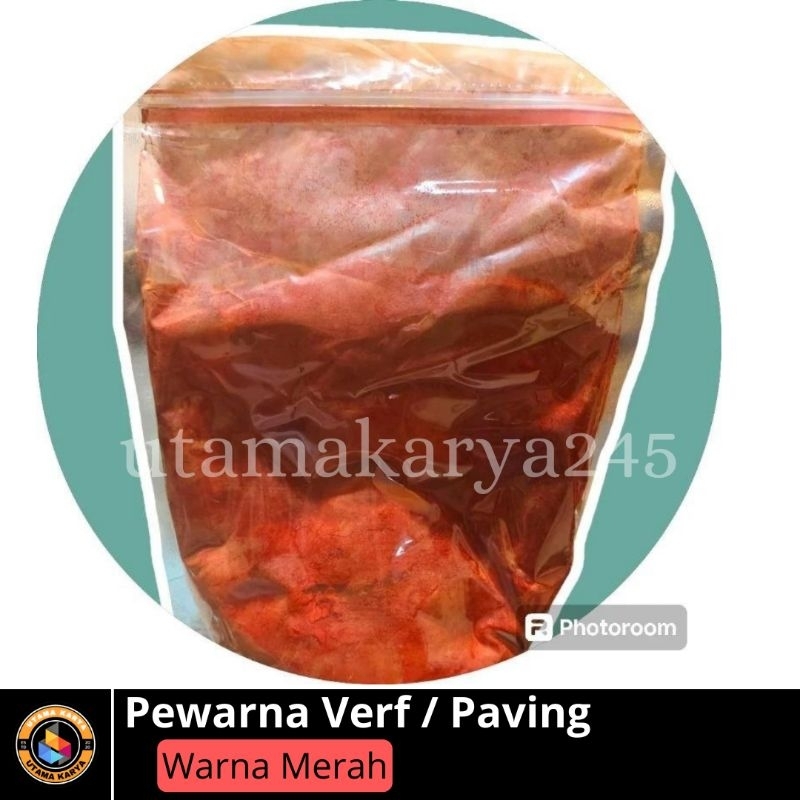 Jual COD All Varian Bubuk pewarna paving/verf kuning Merah Hitam murni ...