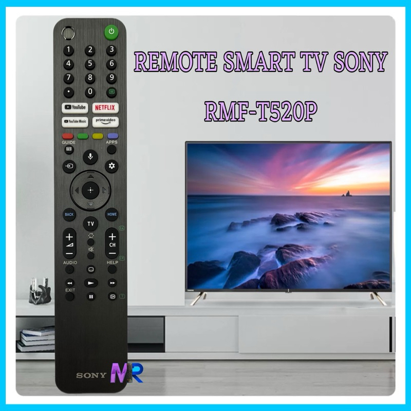 Jual REMOT REMOTE TV SONY SMART TV RMF-TX520P (TIPIS NEW) ORIGINAL | Shopee Indonesia
