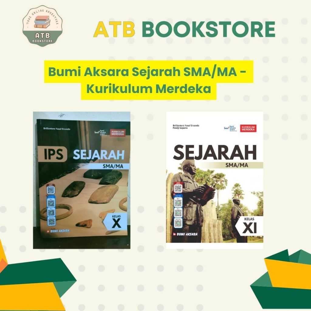 Jual Buku Sejarah Kelas 10, 11, 12 SMA/MA Kurikulum Merdeka - BUMI AKSARA | Shopee Indonesia