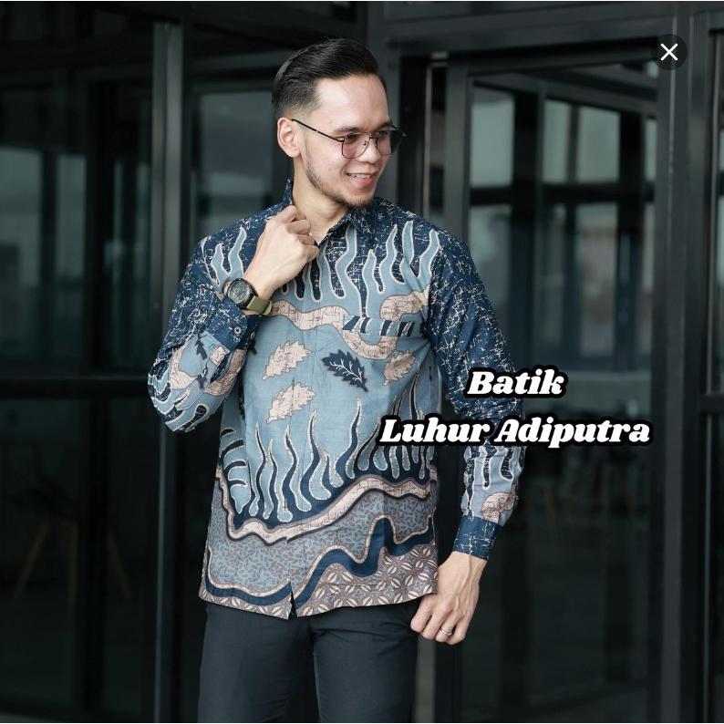 Jual Wisanggeni Kemeja Batik Pria Lengan Panjang dan Pendek Anak Muda Katun Prima Premium Luhur ...