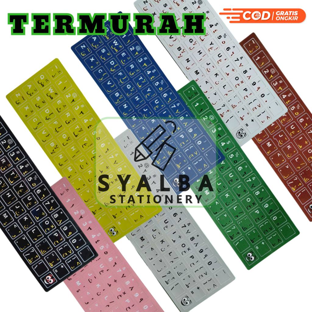 Jual STIKER KEYBOARD ARABIC FOR PC | Shopee Indonesia