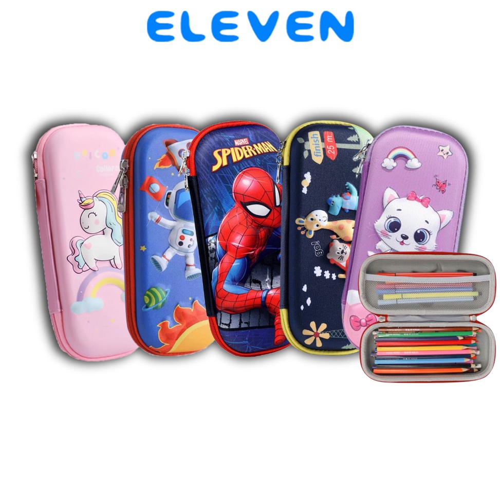 Jual Barang keren ELEVEN 3D Tempat Pensil Anak Kartun StationeryTempat ...