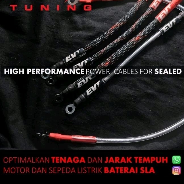 Jual kabel Baterai SLA motor listrik sepeda listrik EVT 72 VOLT upgrade ...