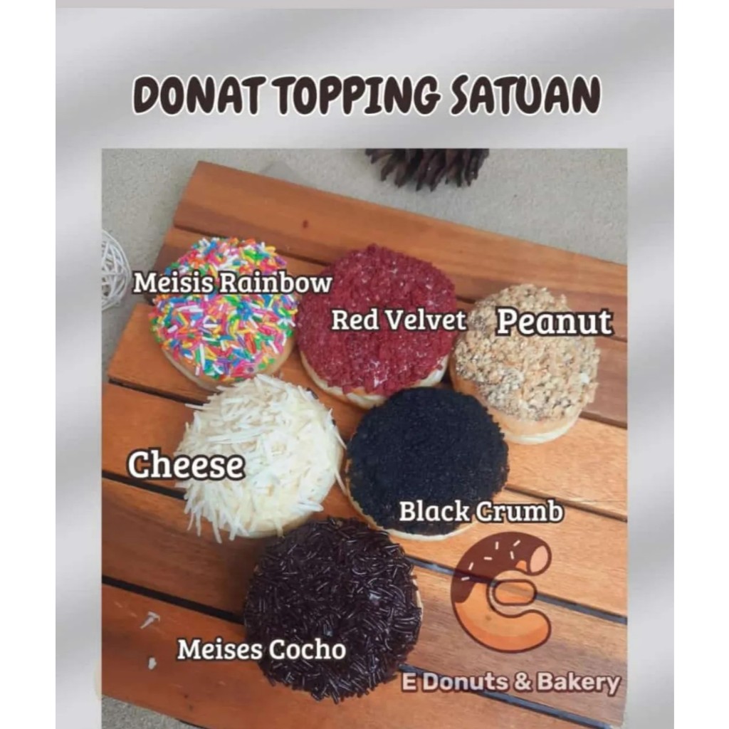 Jual Donat Topping Satuan | Shopee Indonesia