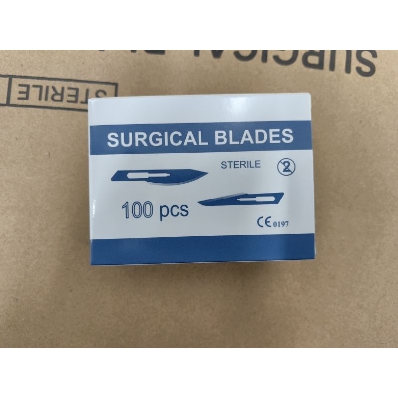 Jual Pisau Bedah Surgical Blade no 11 / Bisturi / Mata Pisau Bedah ...