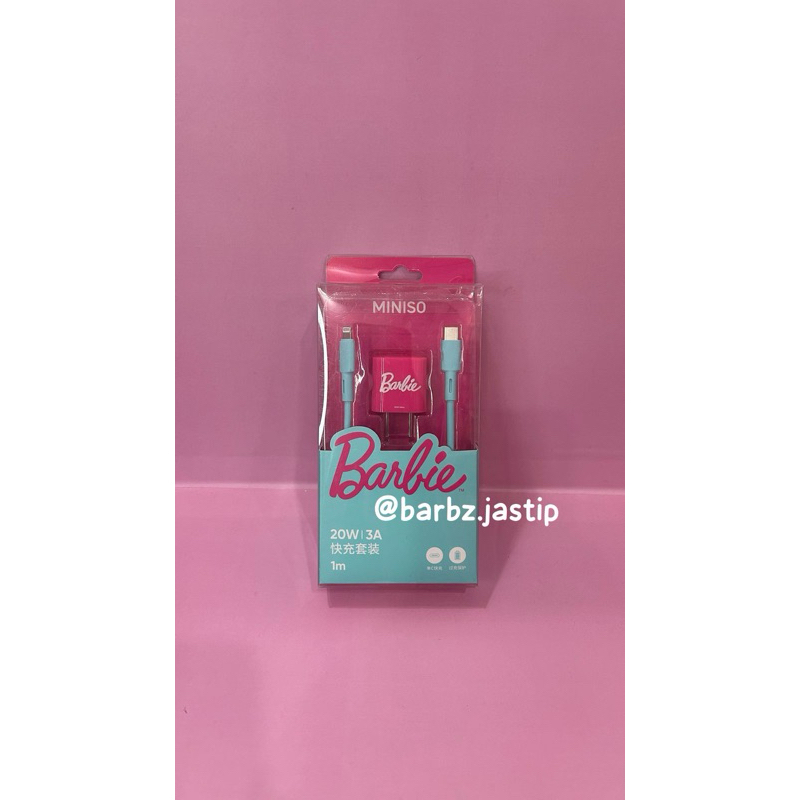 Jual Charger Cable Miniso x Barbie for iPhone | Shopee Indonesia