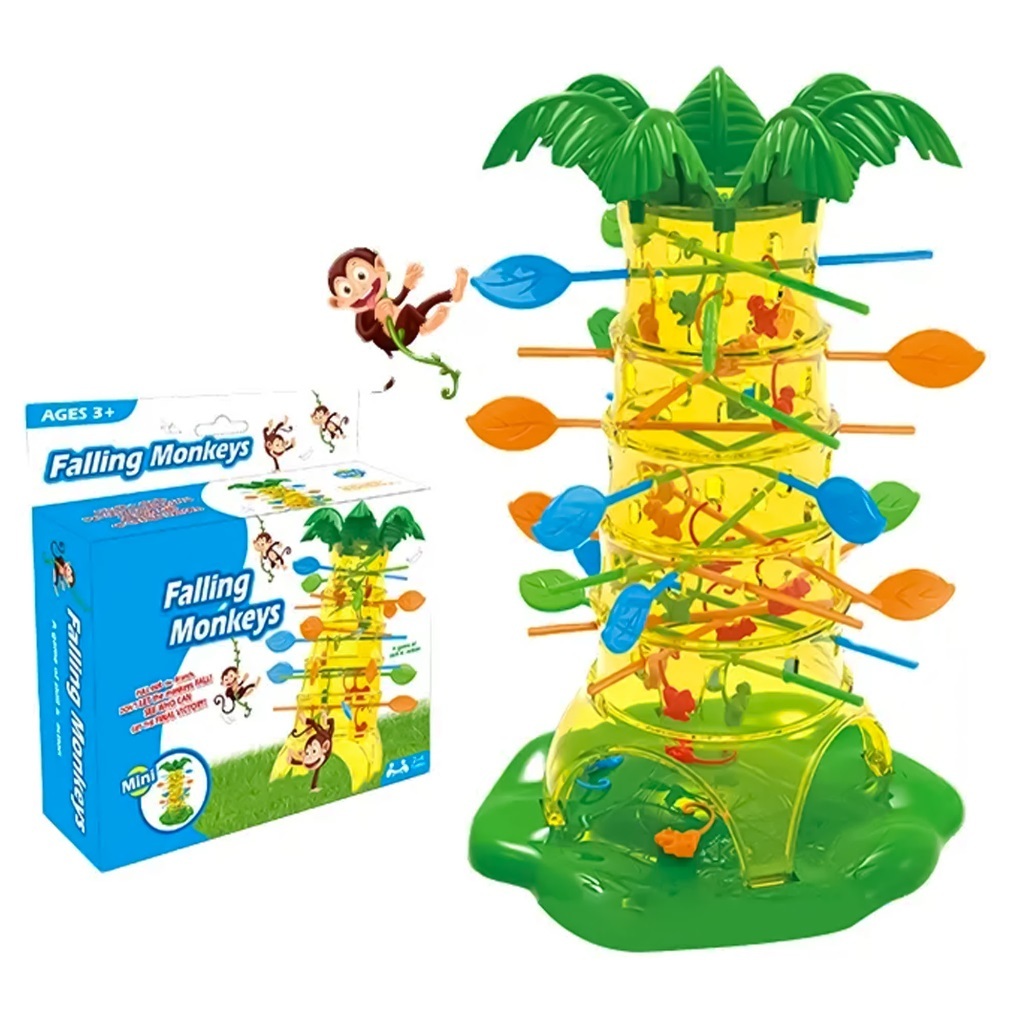 Jual Mini Falling Tumbling Monkey Mainan Anak Seru Board Game | Shopee ...