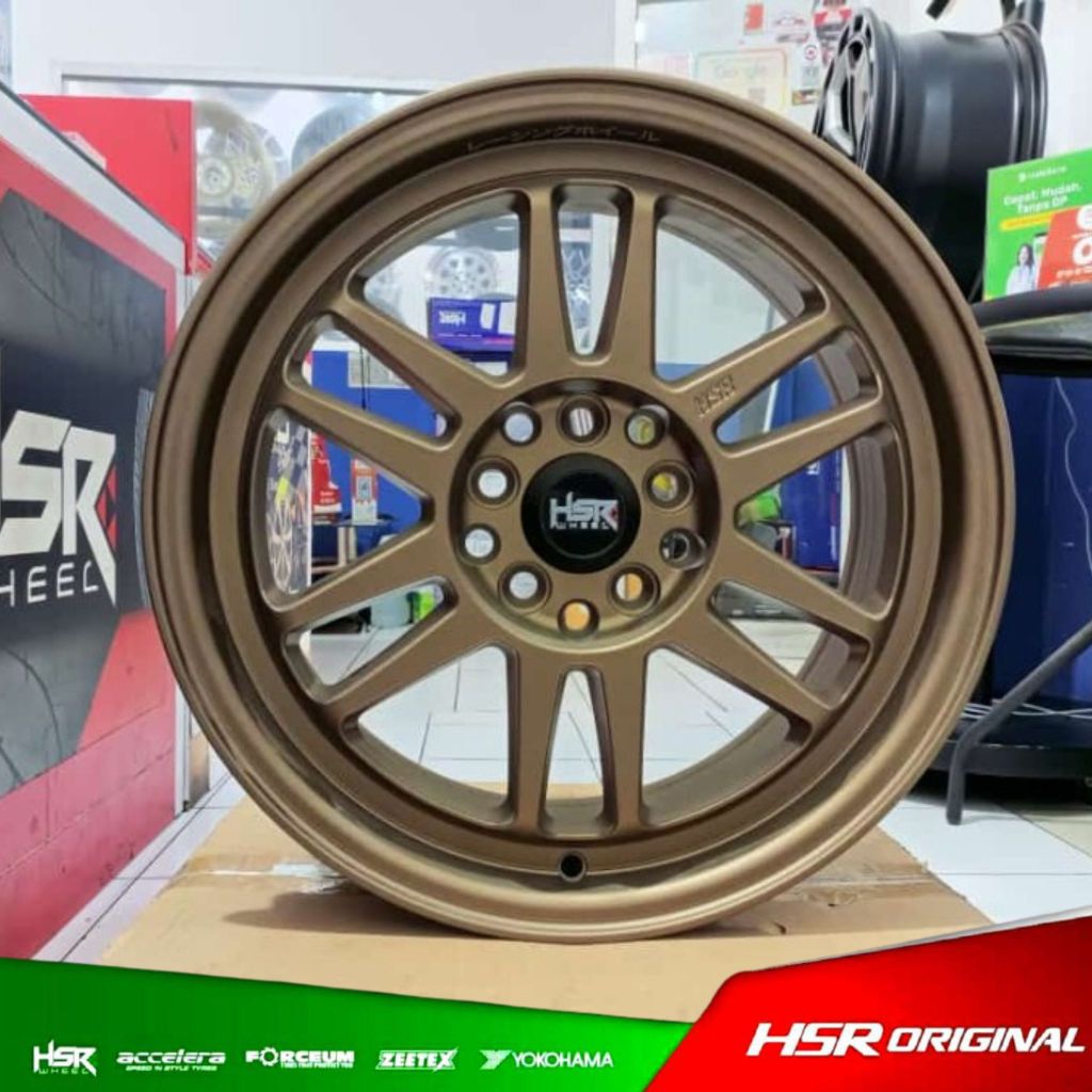 Jual Velg Racing Mobil HSR Type BOROKO BLY01 Ring 16 Lebar 7 Rata ...