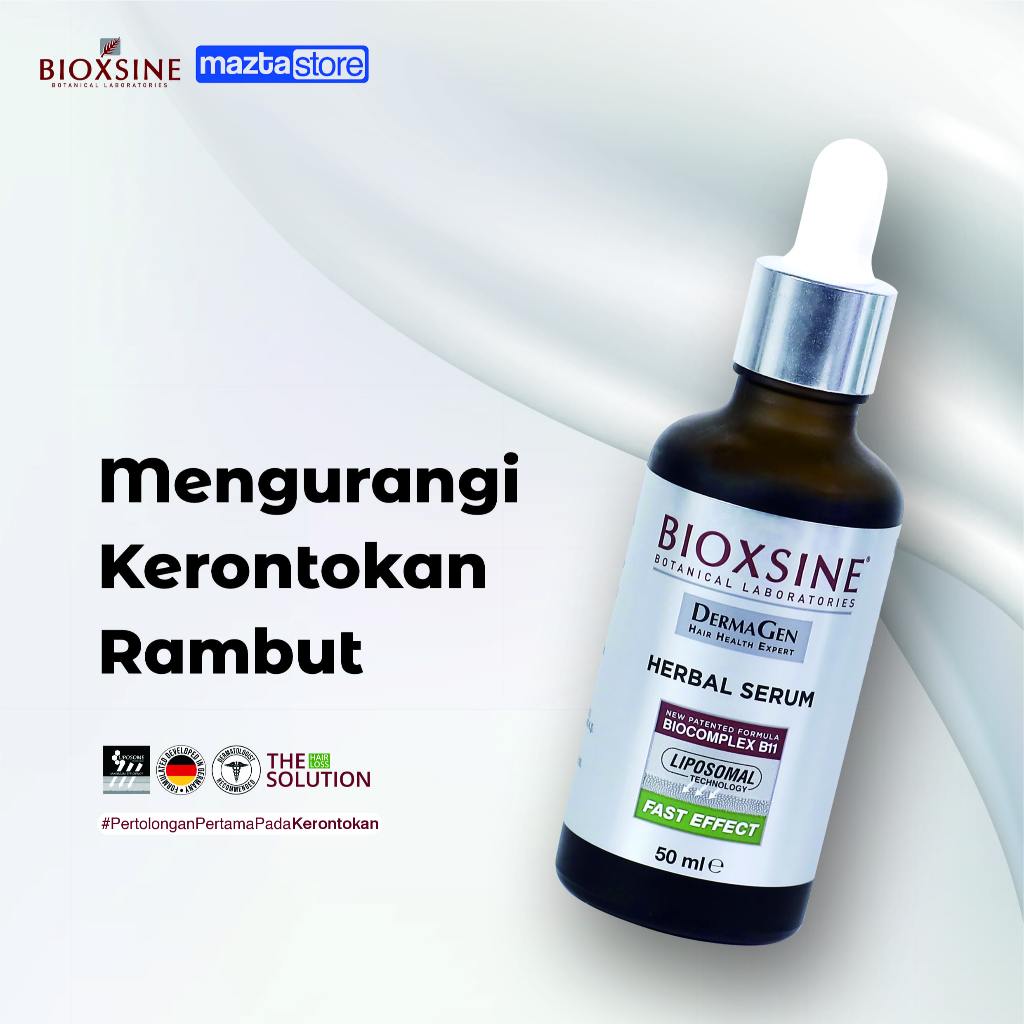 Jual BIOXSINE Dermagen Herbal Hair Serum 50 ml Penumbuh Rambut Tebal ...