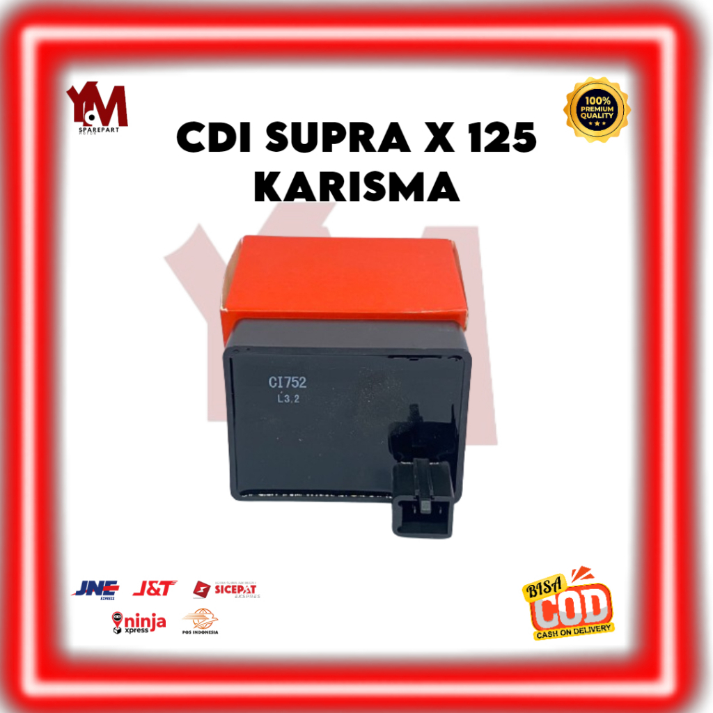 Jual CDI KARISMA ECU UNIT HONDA SUPRA X 125 KARISMA POLOSAN | Shopee ...