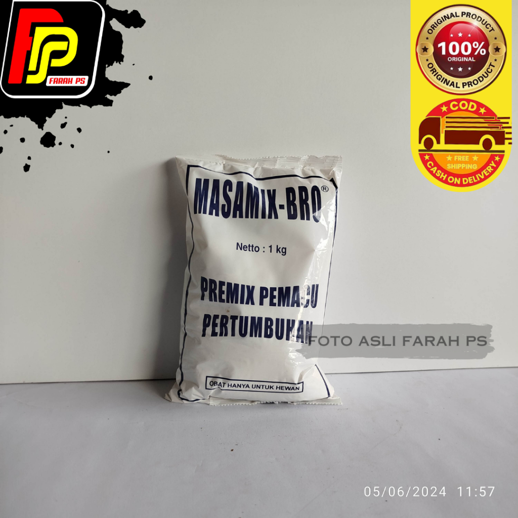 Jual Masamix Bro 1 kg Premix Pemacu Pertumbuhan Nutrisi Ayam Pedaging ...