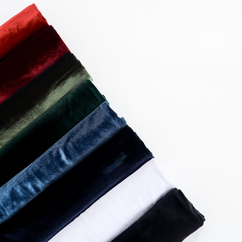 Jual Kain Bludru Velvet Eceran 220-230 gsm per 1 meter | Shopee Indonesia