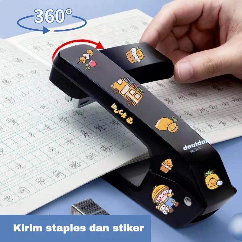 Jual Stapler/Stapler Dapat Berputar/Stapler 360 Derajat Siswa Tahan ...