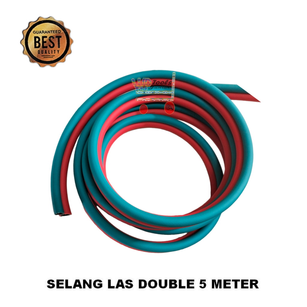 Jual TROMP 5M Selang Las Double Panjang 5 Meter Merah Biru Untuk Las ...