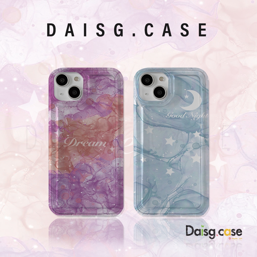 Jual DAISG.CASE Casing Dreamy blue HD pelindung transparan Silikon ...