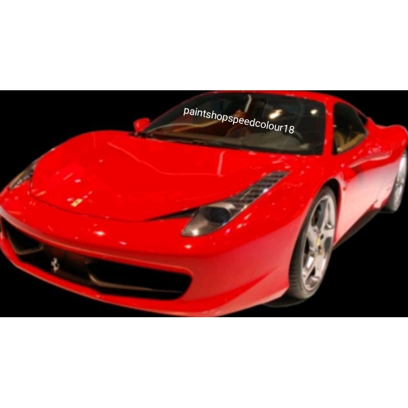 Jual CAT PU AUTOGLOW ORIGINAL FERRARI RED | Shopee Indonesia