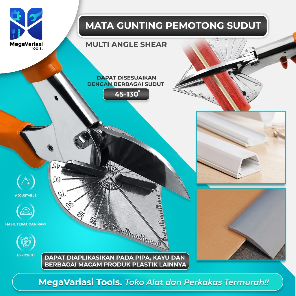 Jual Multi Angle Shear // Mata Gunting Pemotong Sudut // Gunting ...