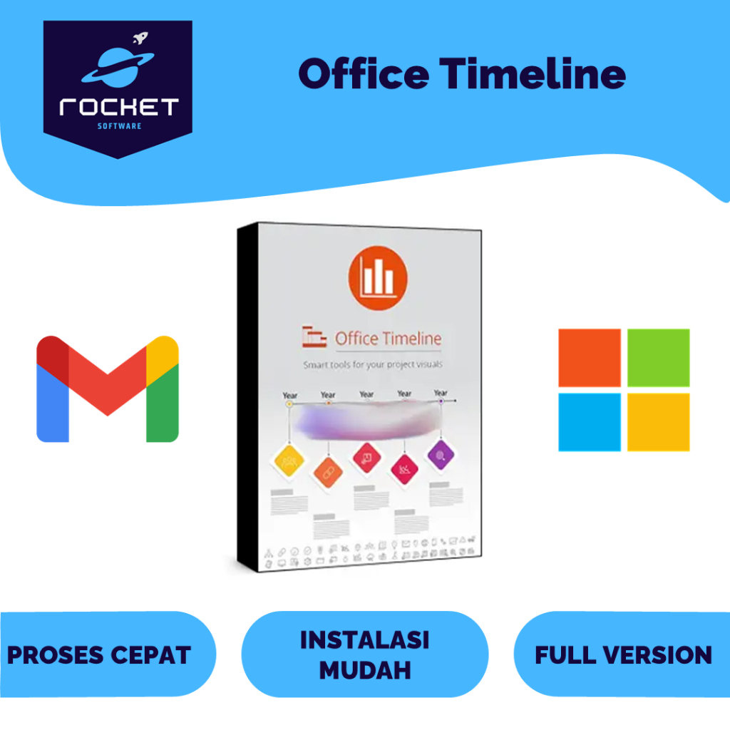Jual Office Timeline PRO Full Version aplikasi Plugin / Addin / Addons ...