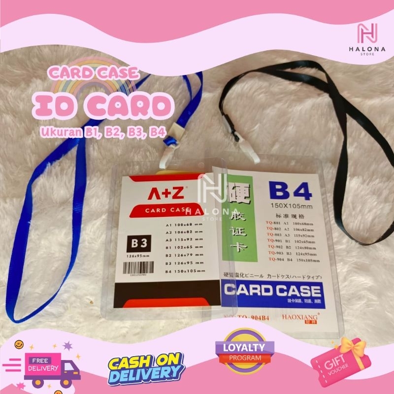 Jual CARD CASE ID CARD PANITIA + TALI I ID CARD MIKA PLASTIK I PAKET ...