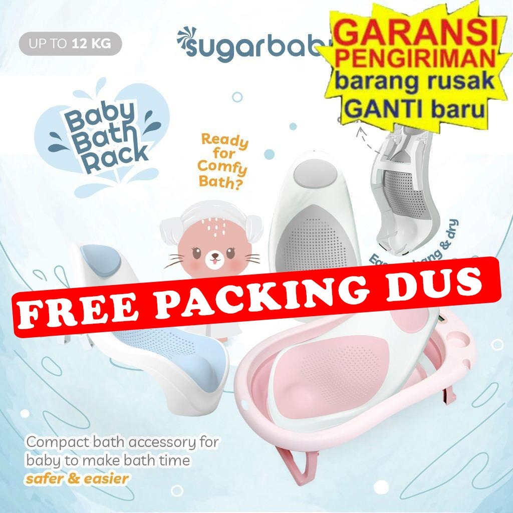 Jual Sugar Baby Bath Rack/ Alas Mandi Bayi / Baby Bather / Alas Bak ...