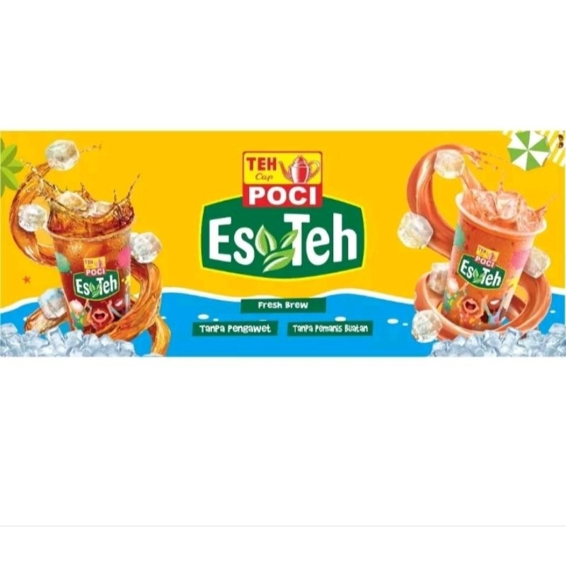 Jual SPANDUK BANNER ES TEH | Shopee Indonesia