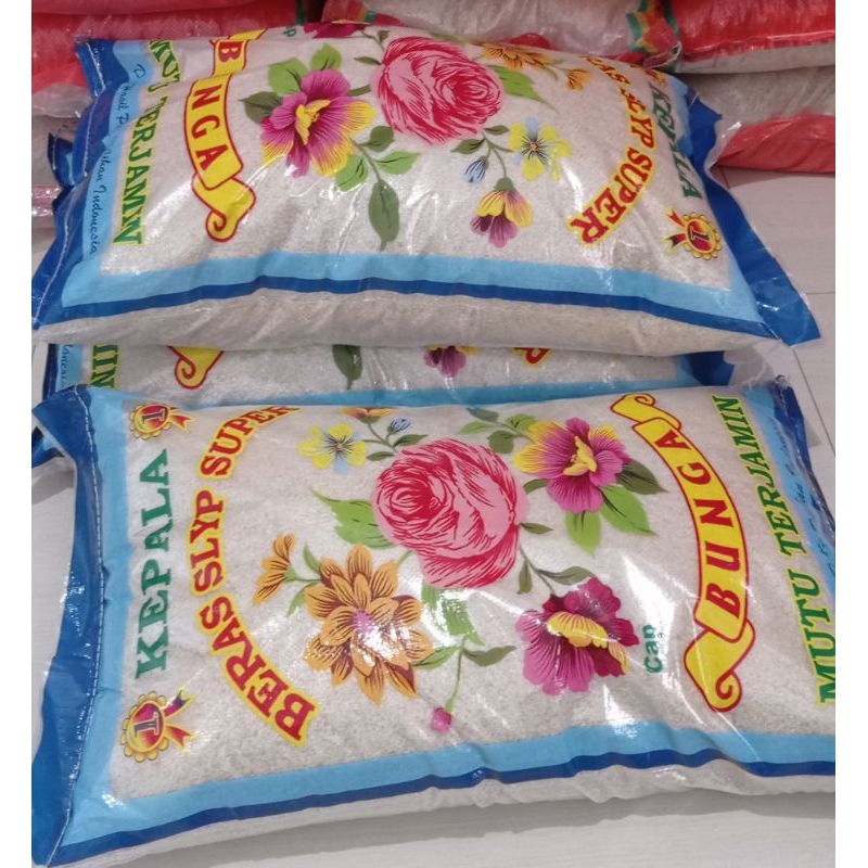 Jual BERAS Pulen 25kg Super Cap Bunga beras Alami Petani / INSTANT ...