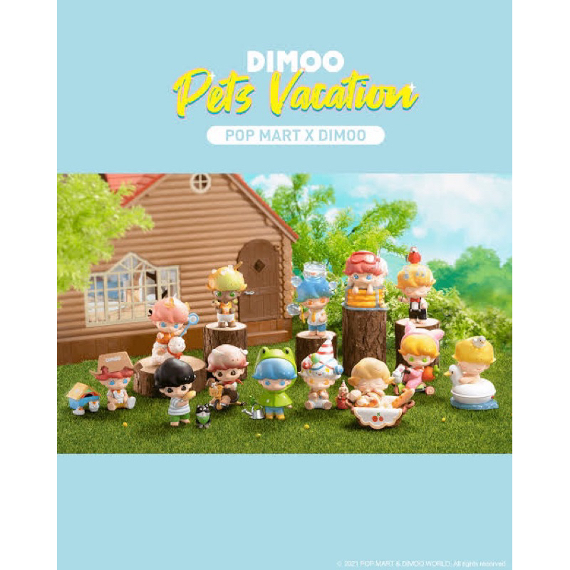 Jual POP MART Dimoo Pets Vacation Series Figure Collection | Shopee ...