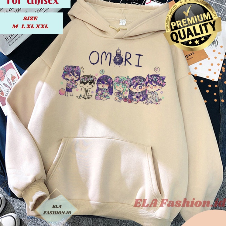 Jual Garansi Pembayaran Hoodie Game Omori omori Characters | Shopee ...