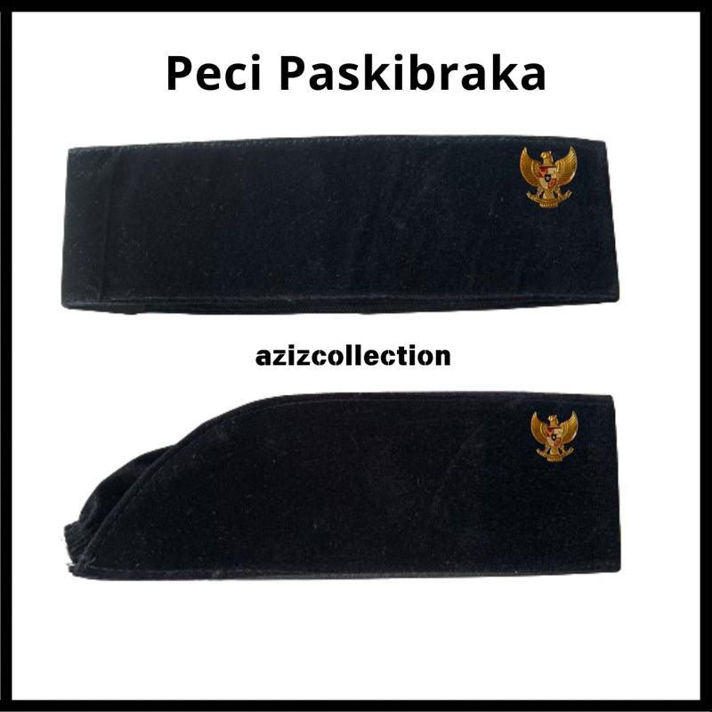 Jual Peci Topi Paskibraka Upacara Putra Putri dan PIN Merah Putih ...