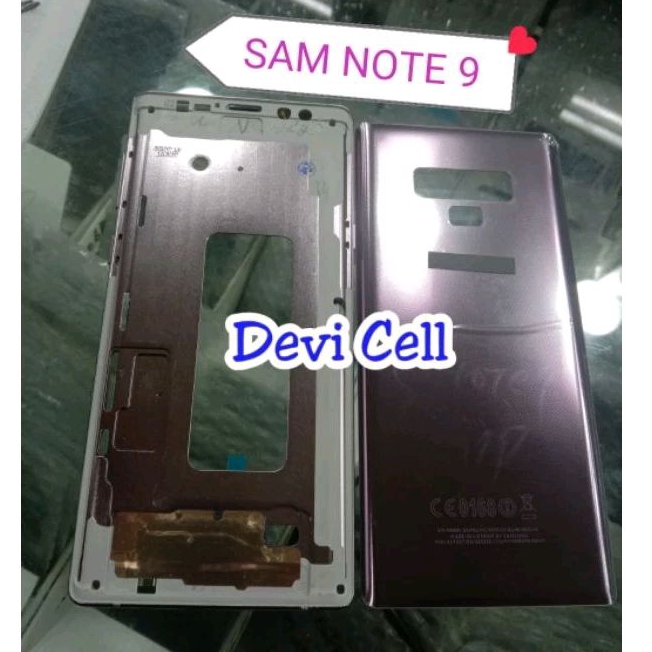 Jual Casing kesing housing Samsung note 9 original ( frame Bazel ...