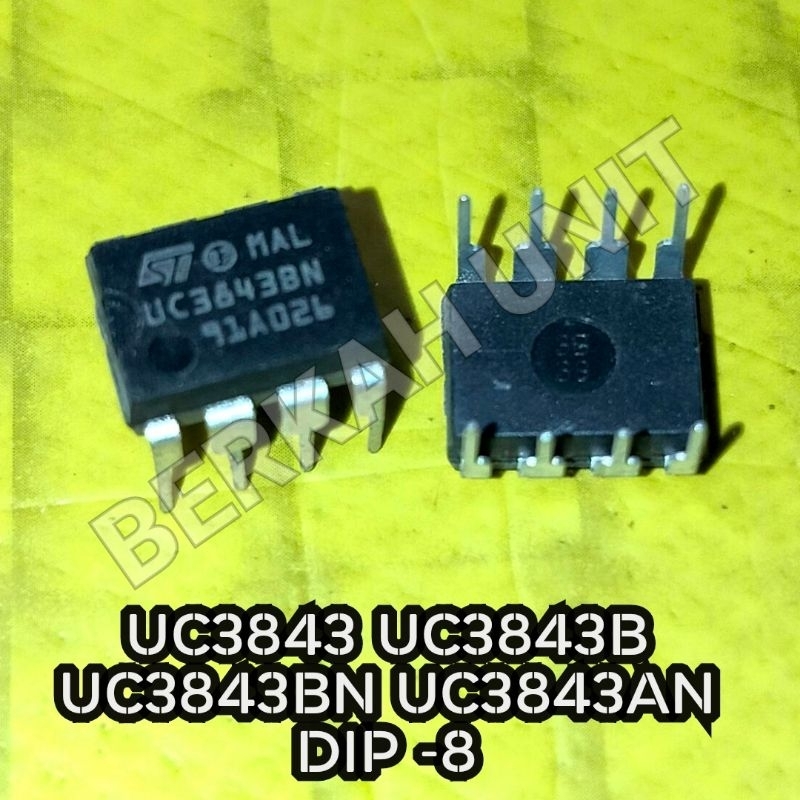 Jual IC REGULATOR UC3843AN UC3843B UC3843 | Shopee Indonesia