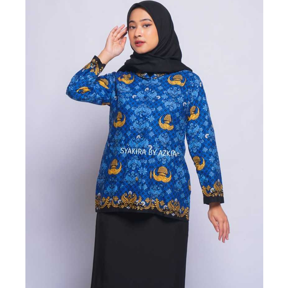 Jual Baju kerja wanita baju pria New batik korpri nasional 2025 terbaru reguler katun 100% c50s ...