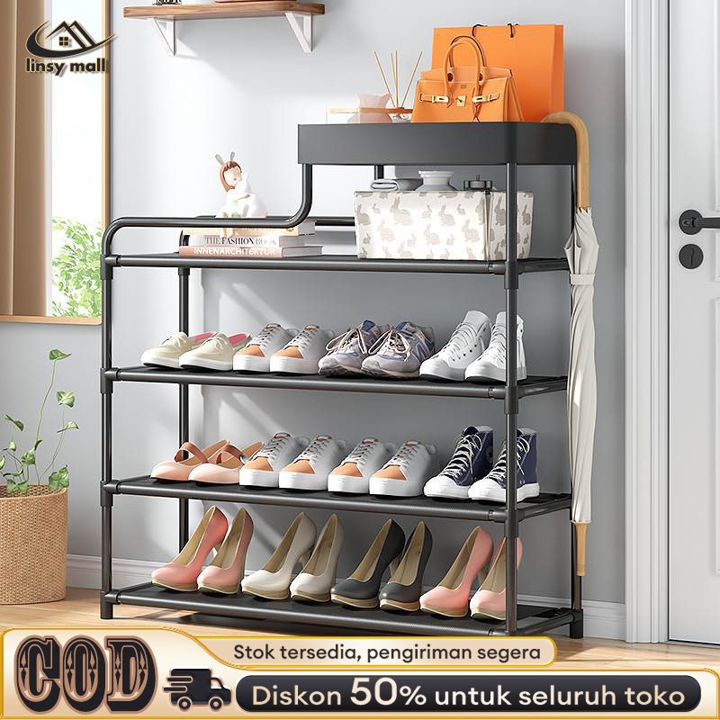 Jual Rak Sepatu 5 Susun Rak Sepatu Minimalis Rak Sepatu kokoh Rak ...