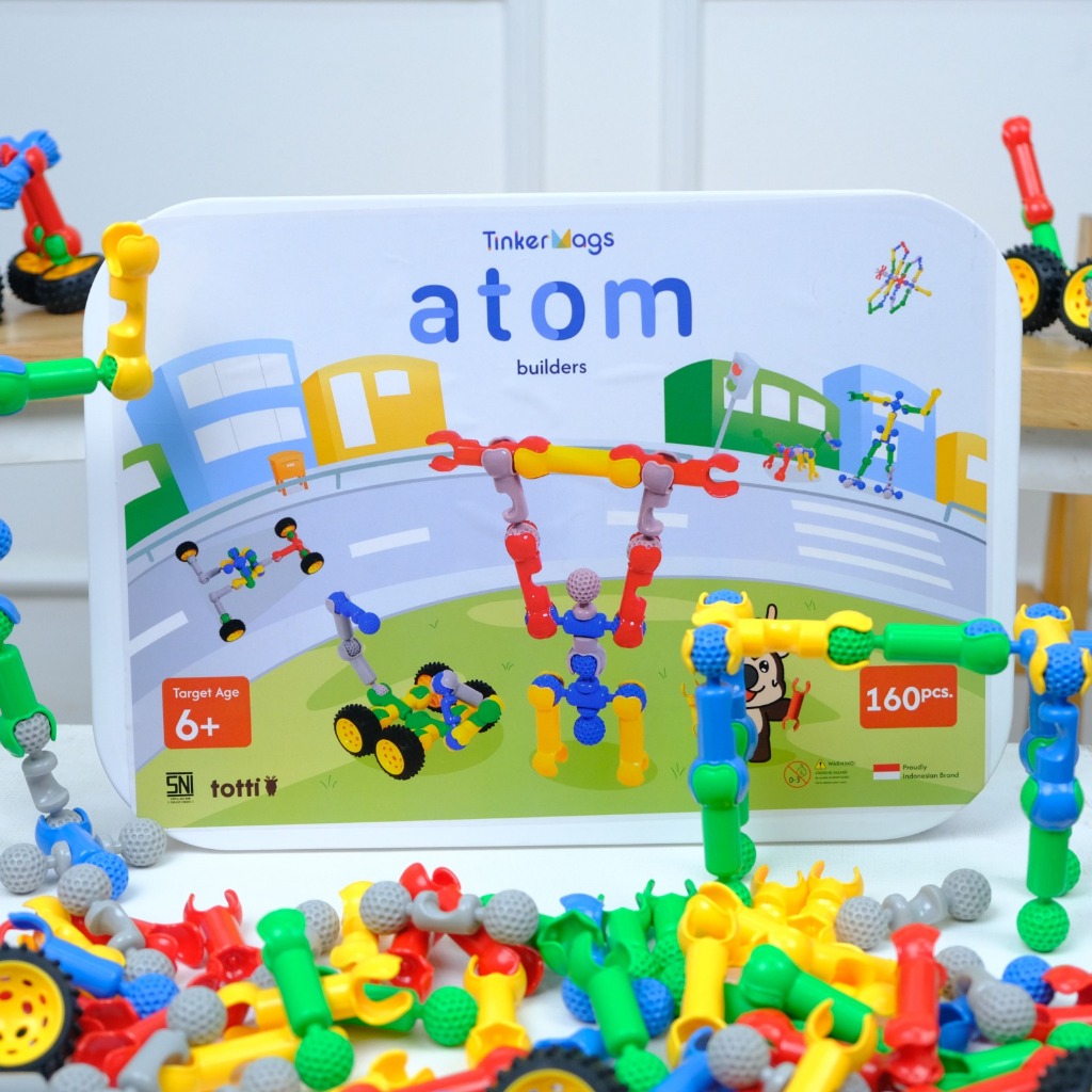 Jual Tinkermags Atom Builder / Open Ended Toys | Shopee Indonesia
